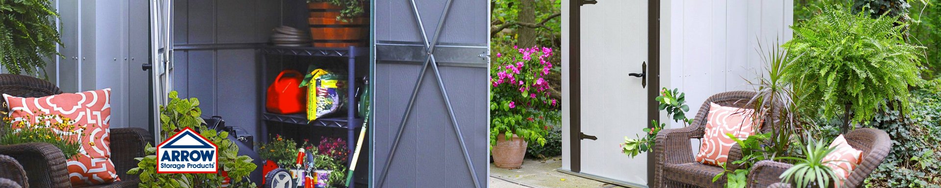 Arrow Storage Products™ - Storage Sheds, Shelf Units, Base & Anchor ...